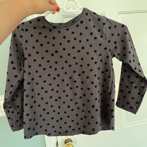 Zara | Shirts & Tops | New Zara Girl Long Sleeve Shirt 8 Year Old | Poshmark